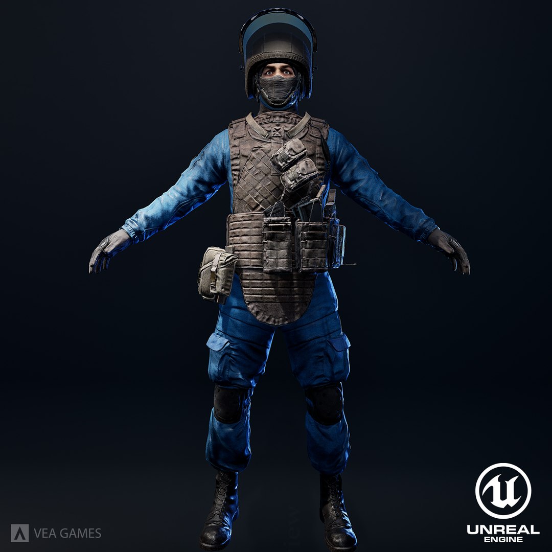 3D Pack Chargen Ue4 - TurboSquid 1322582