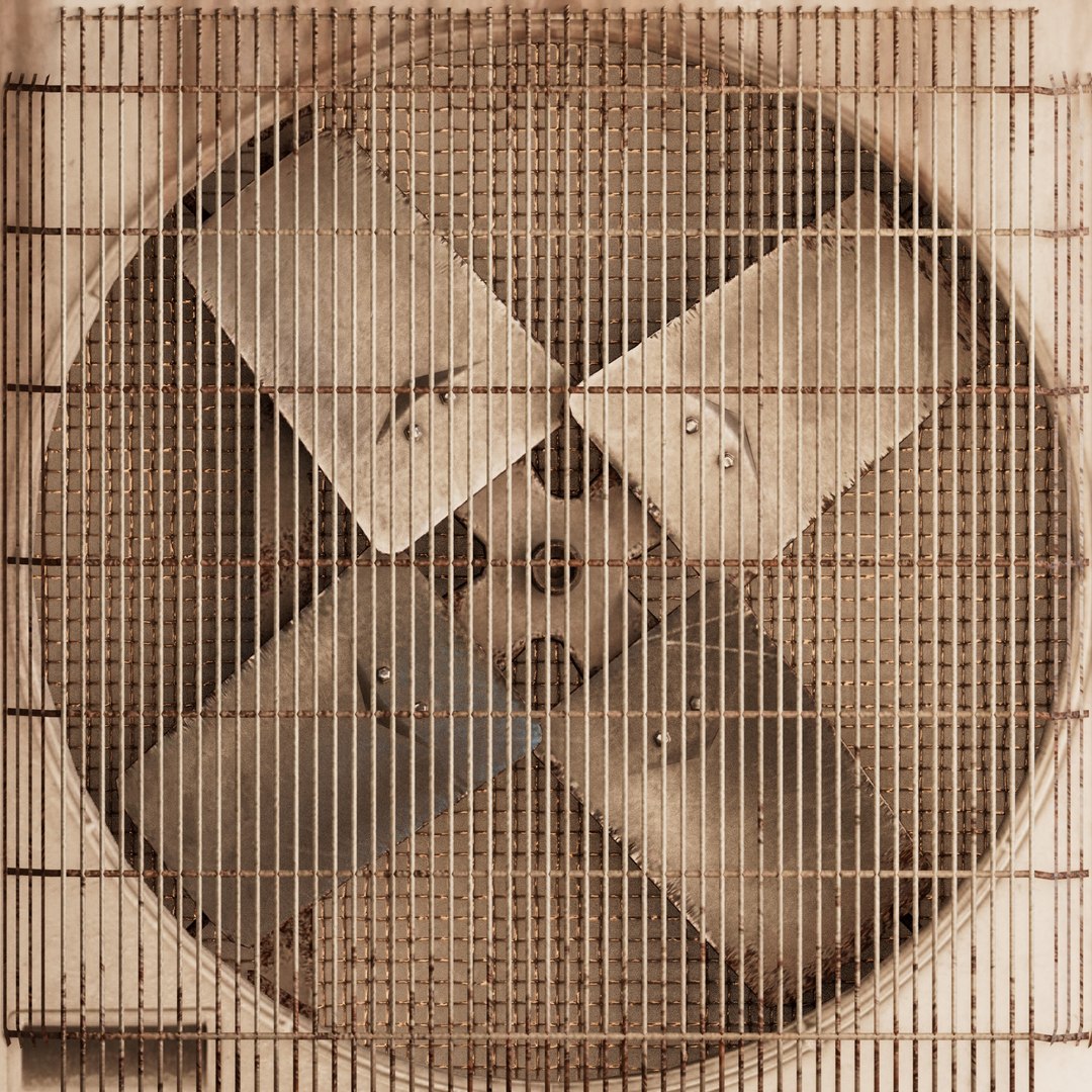 3D Model Air Conditioner Condenser - Old - TurboSquid 2021830