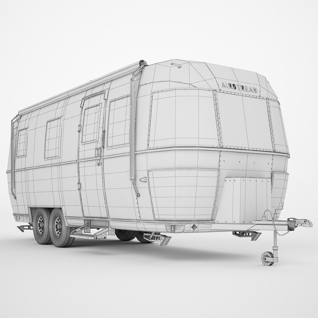 3d Airstream Bambi Long