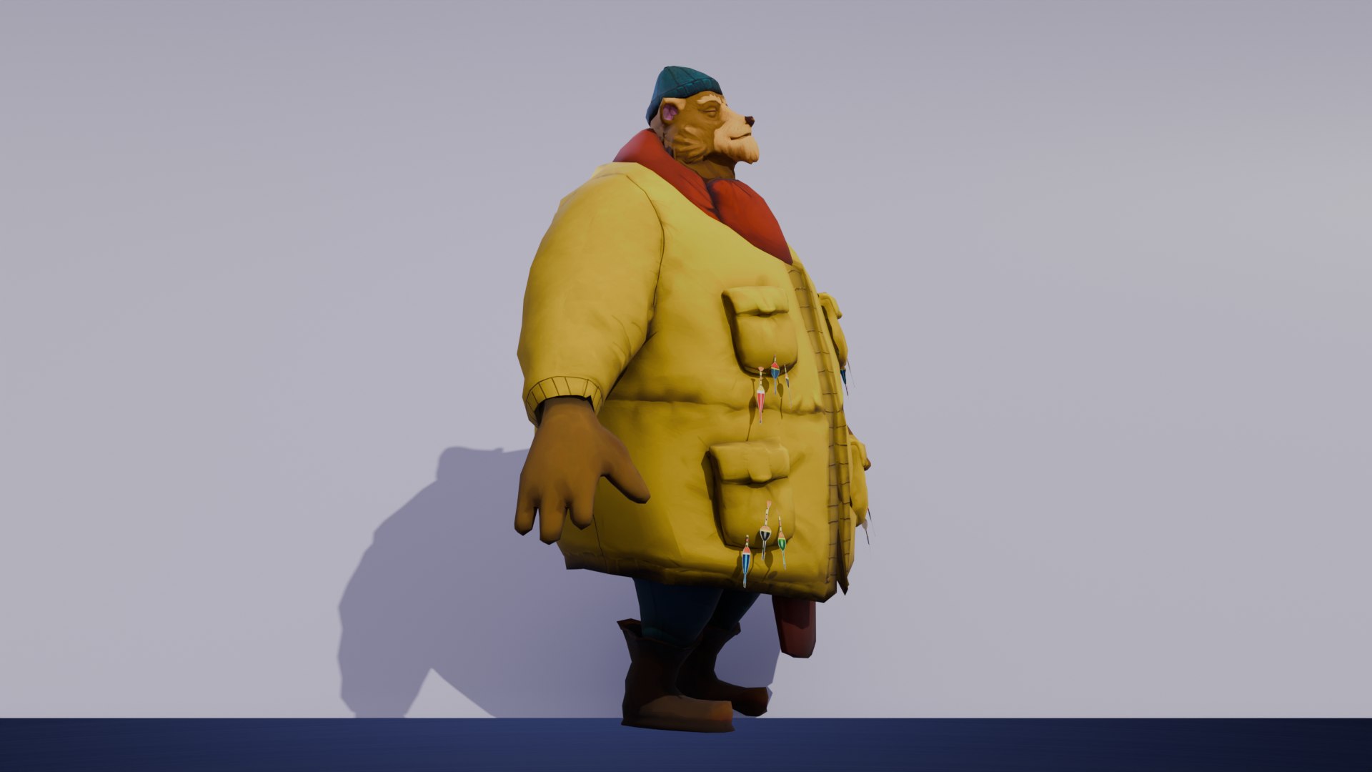 3D Stylized Bear - TurboSquid 2359958