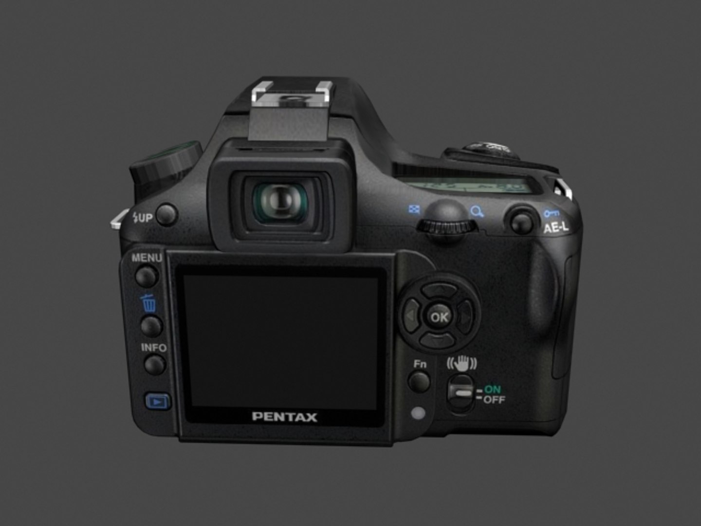 Slr Camera 3d Model