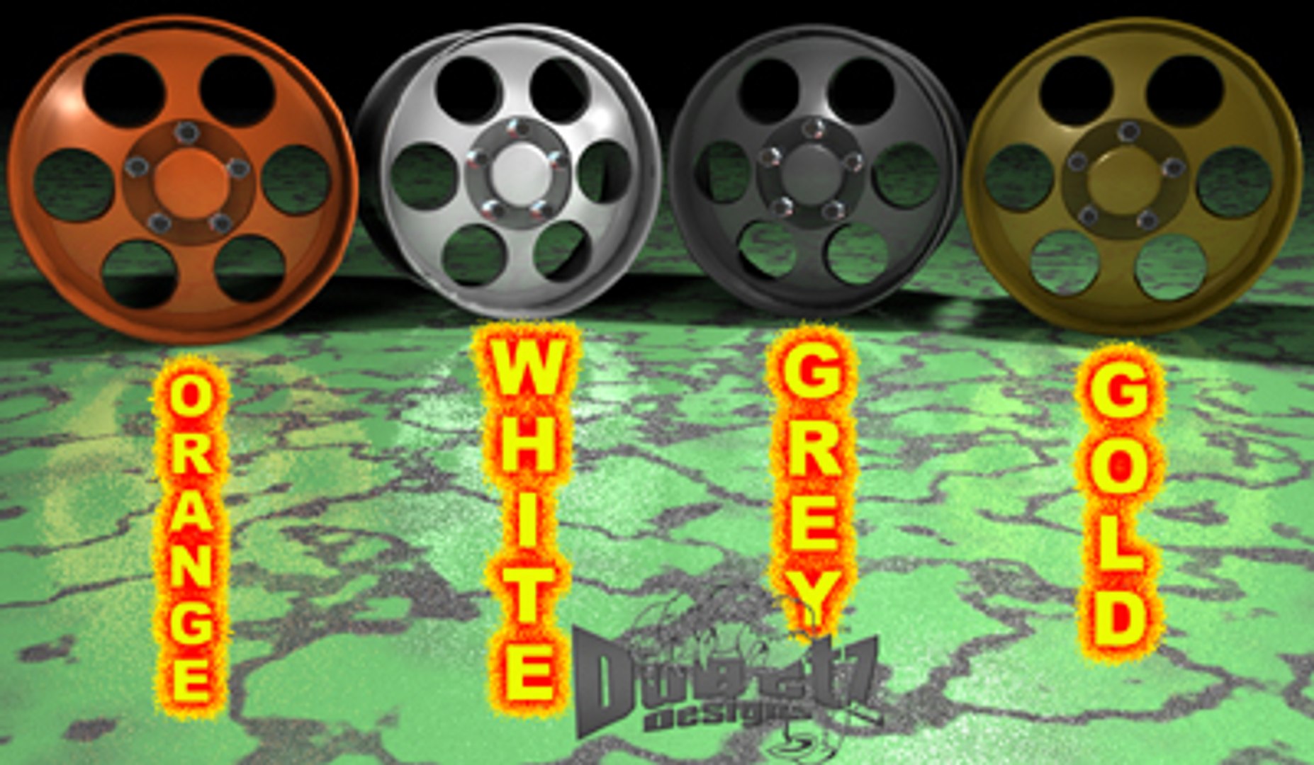 3d Model Center Line Wheel Champ