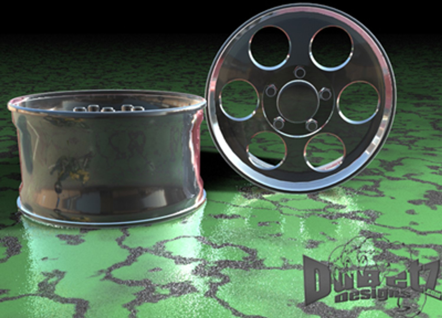 3d Model Center Line Wheel Champ