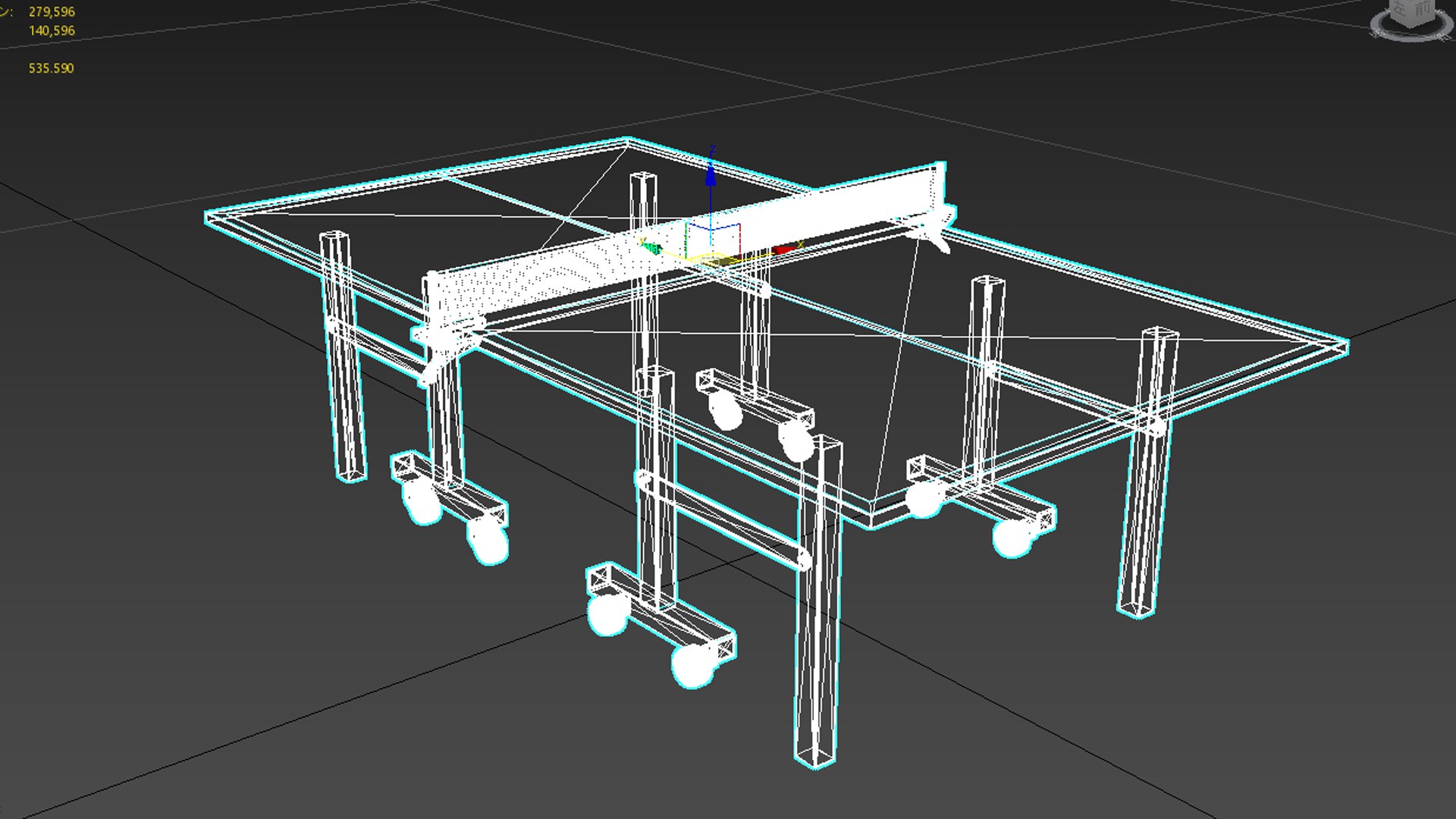 3D table tennis model - TurboSquid 1671123