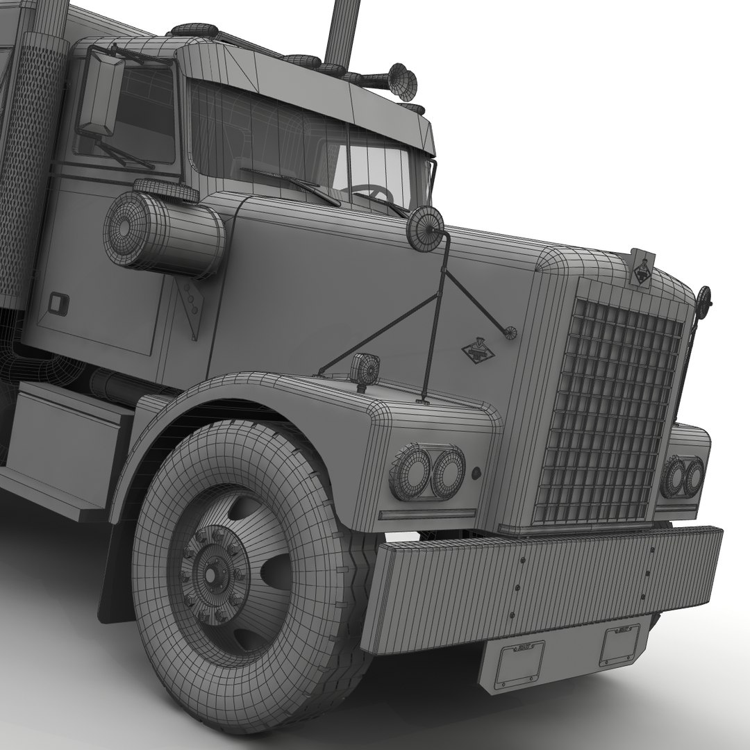 3D Diamond Reo Giant Mercury - TurboSquid 1284040