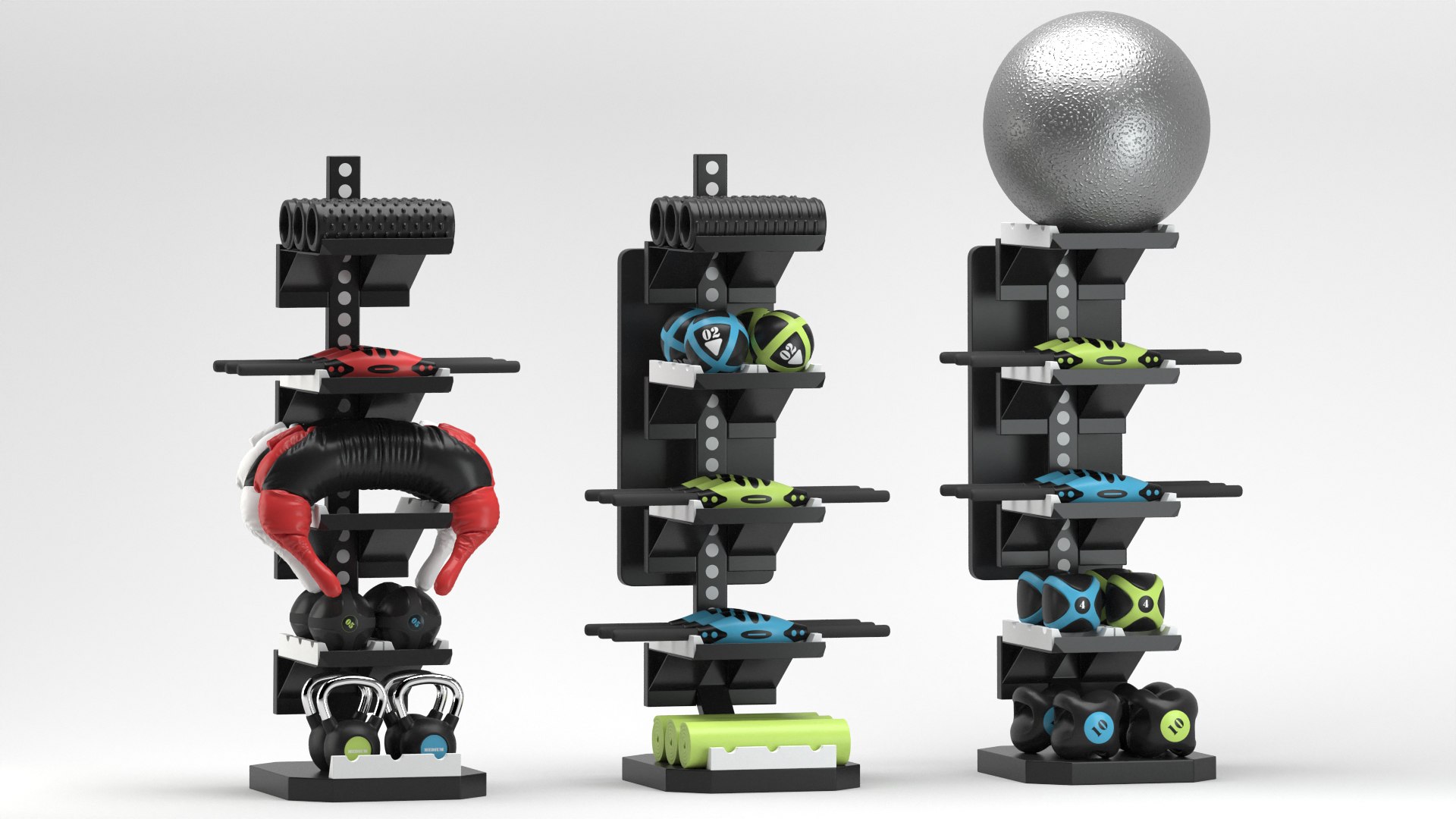 Gym Escape Rack Model - TurboSquid 1680698