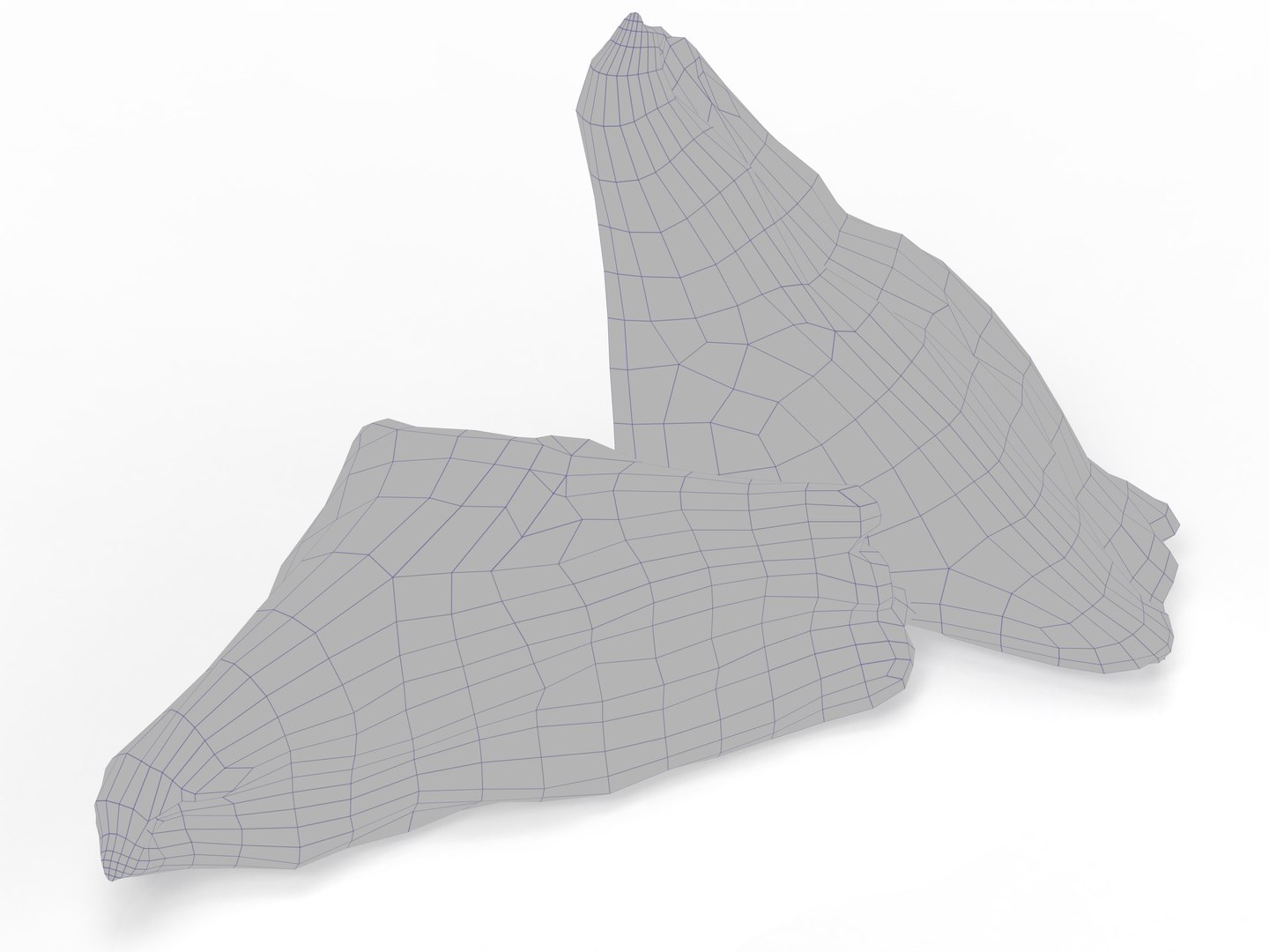 3D Pie Chicken Apple Pineapple Puff cake Low-poly model - TurboSquid ...