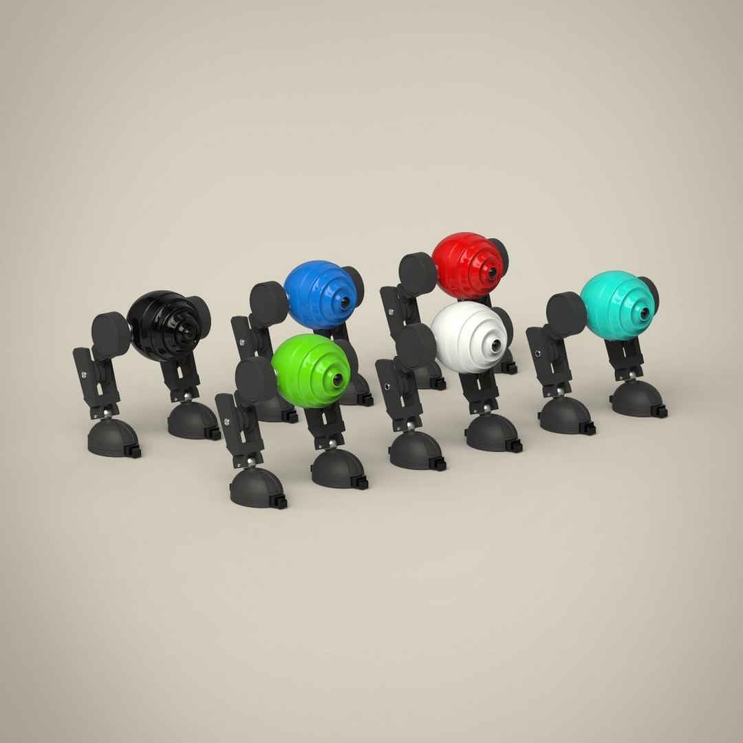 3D Model Robot Set - TurboSquid 2141421