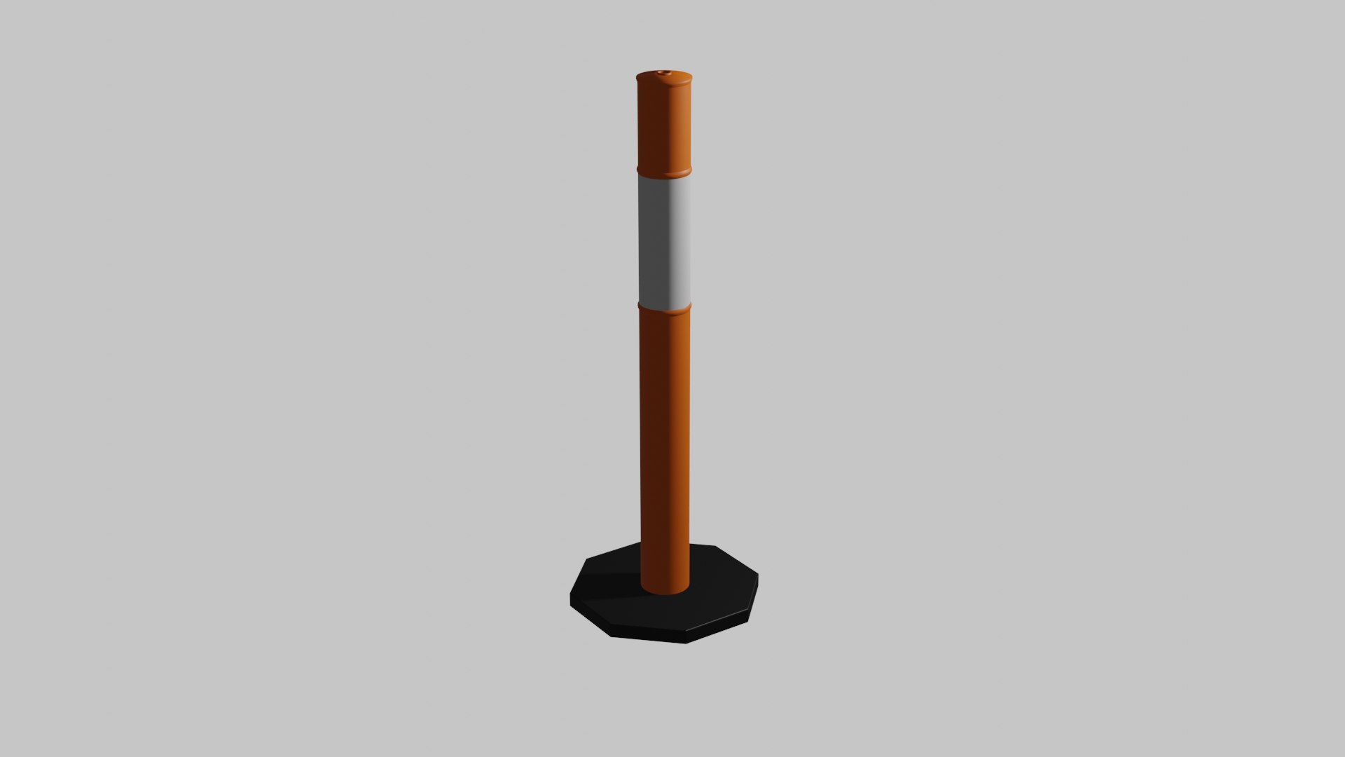 3D Safety Pole Model - TurboSquid 1980141