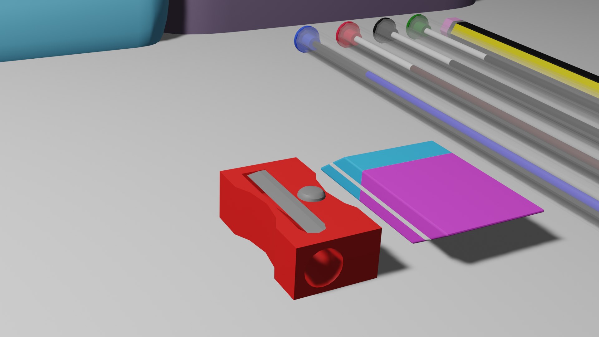 Simple Low Poly Stationary Model - TurboSquid 1895613