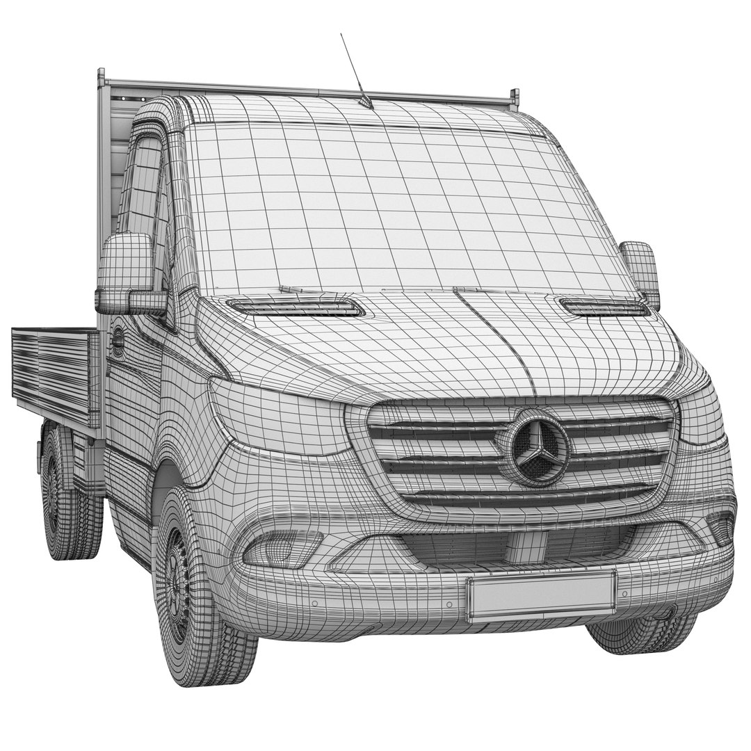 3D Sprinter Chassis Cab L1 - TurboSquid 1825548