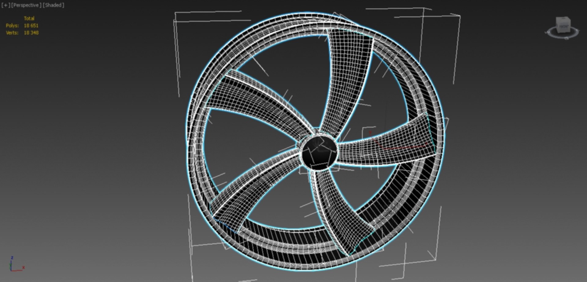 3D Wheel Design Carbon - TurboSquid 1376299