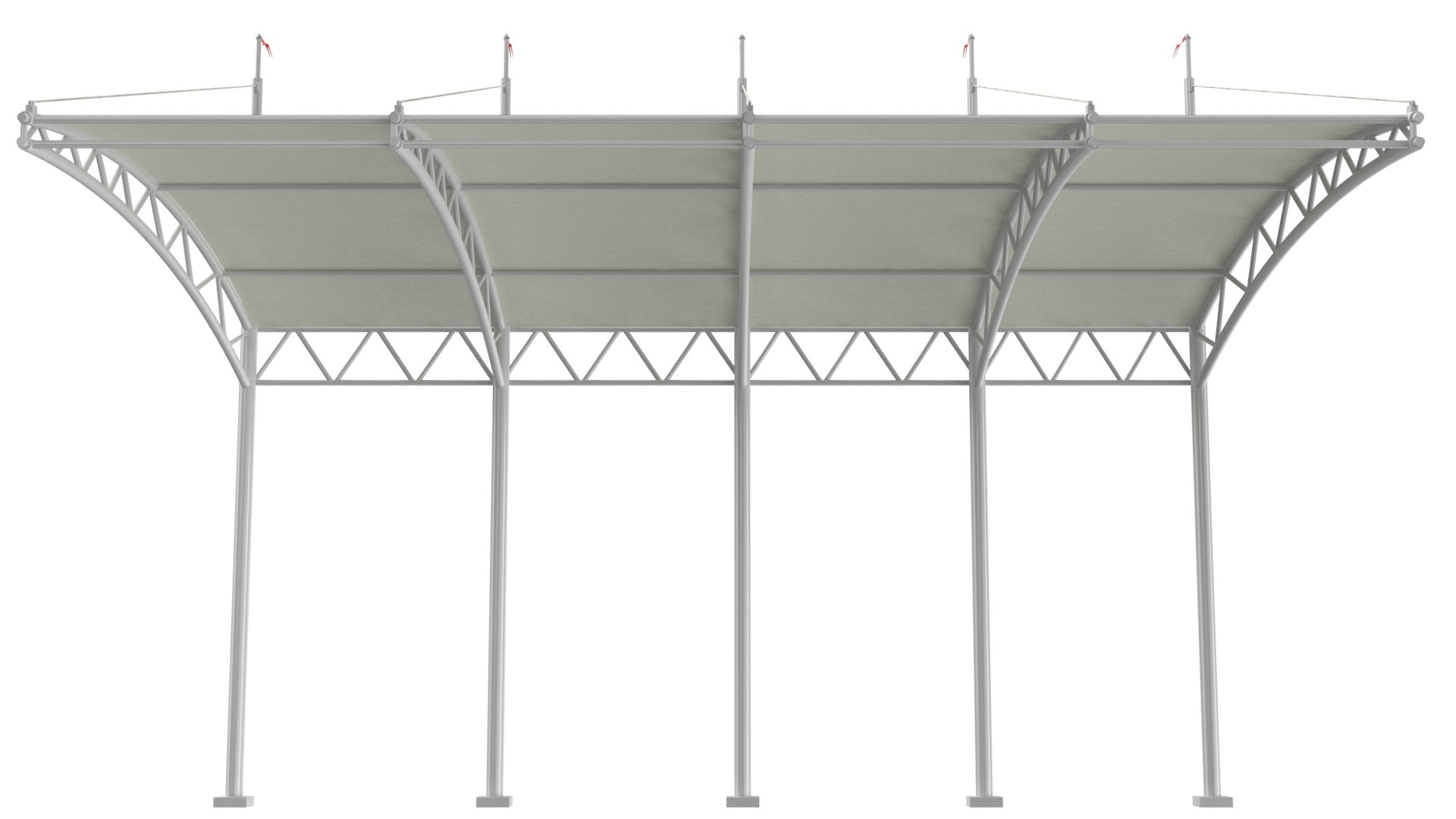3D Model Canopy Modeled - TurboSquid 1453036