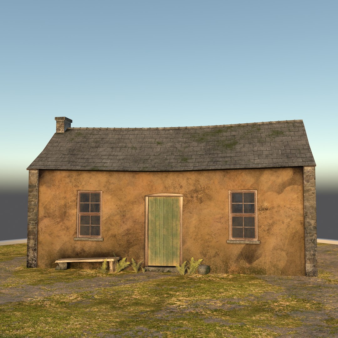 3D Old House - TurboSquid 1390057