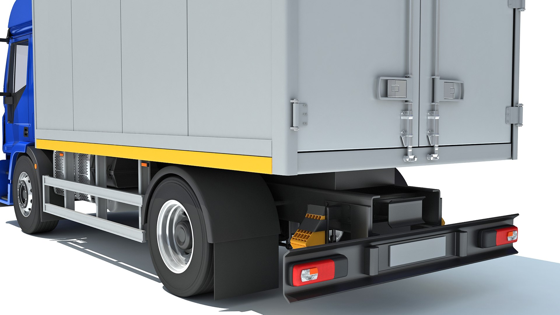 3D model Transporter Box Truck - TurboSquid 2148093