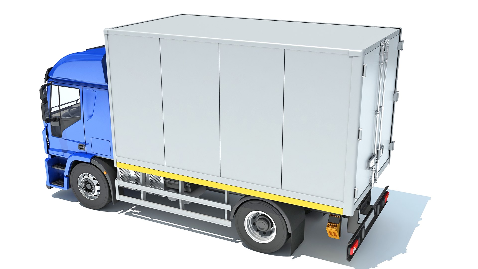 3D model Transporter Box Truck - TurboSquid 2148093
