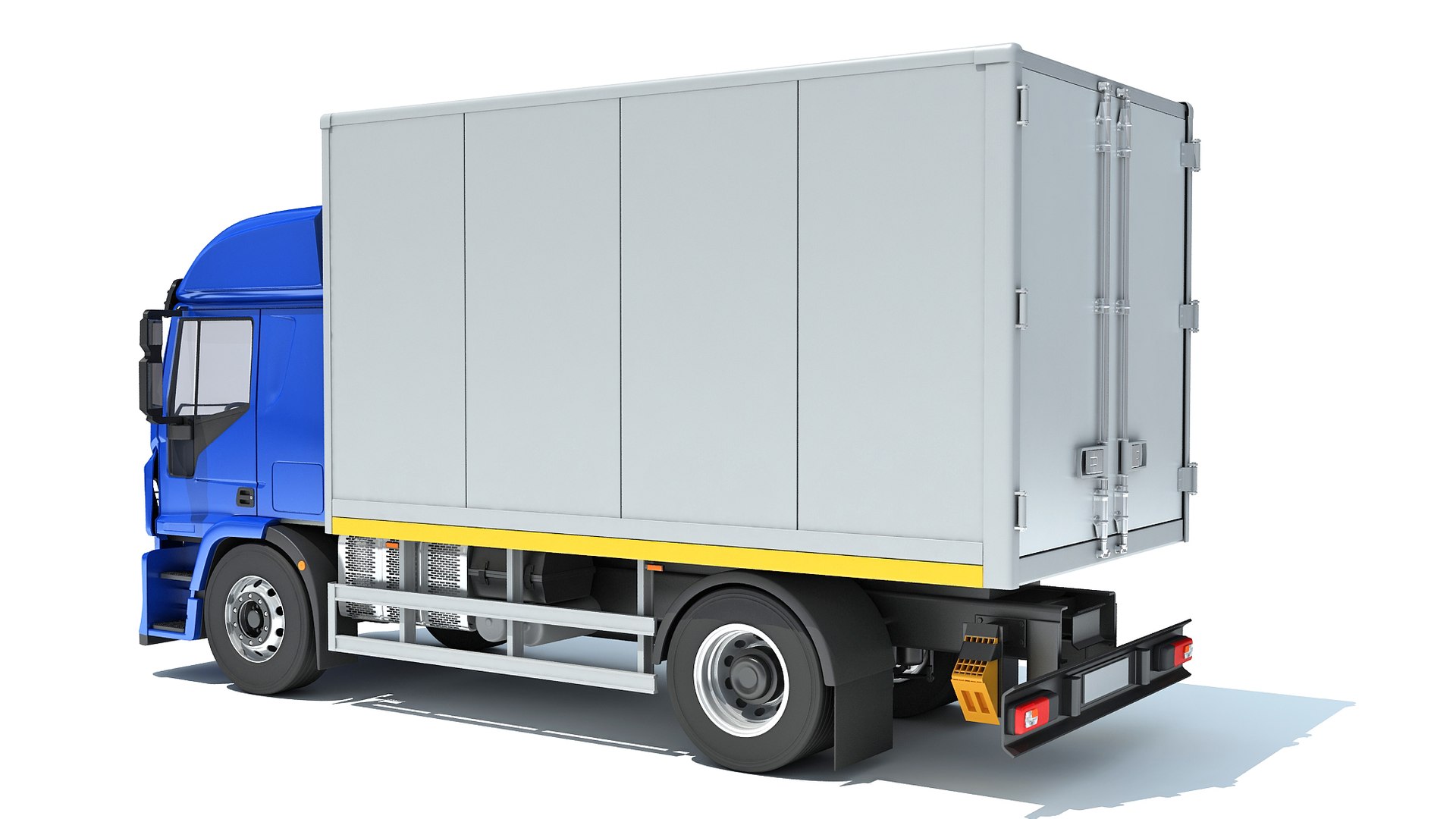3D model Transporter Box Truck - TurboSquid 2148093
