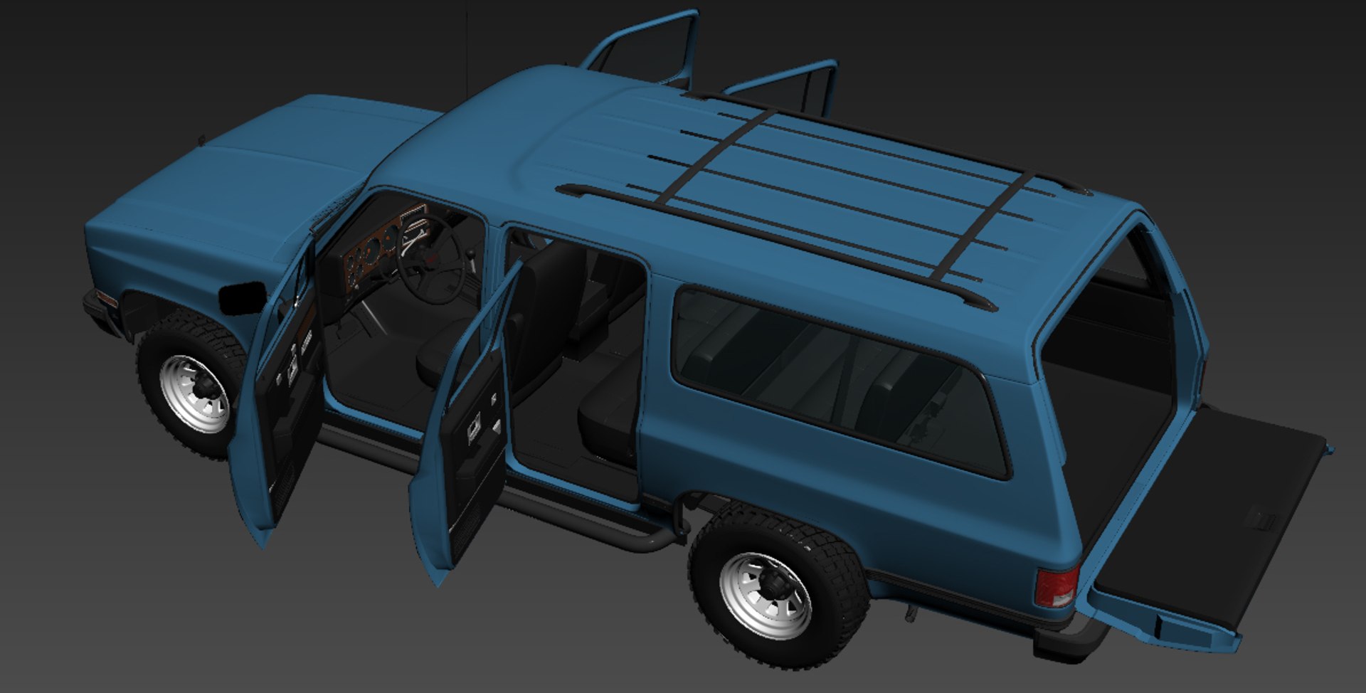 3D model Chevrolet Suburban - TurboSquid 2034047