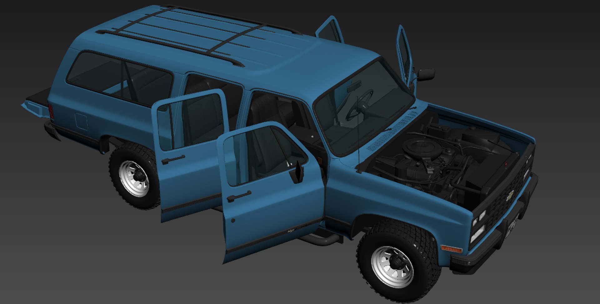 3D model Chevrolet Suburban - TurboSquid 2034047