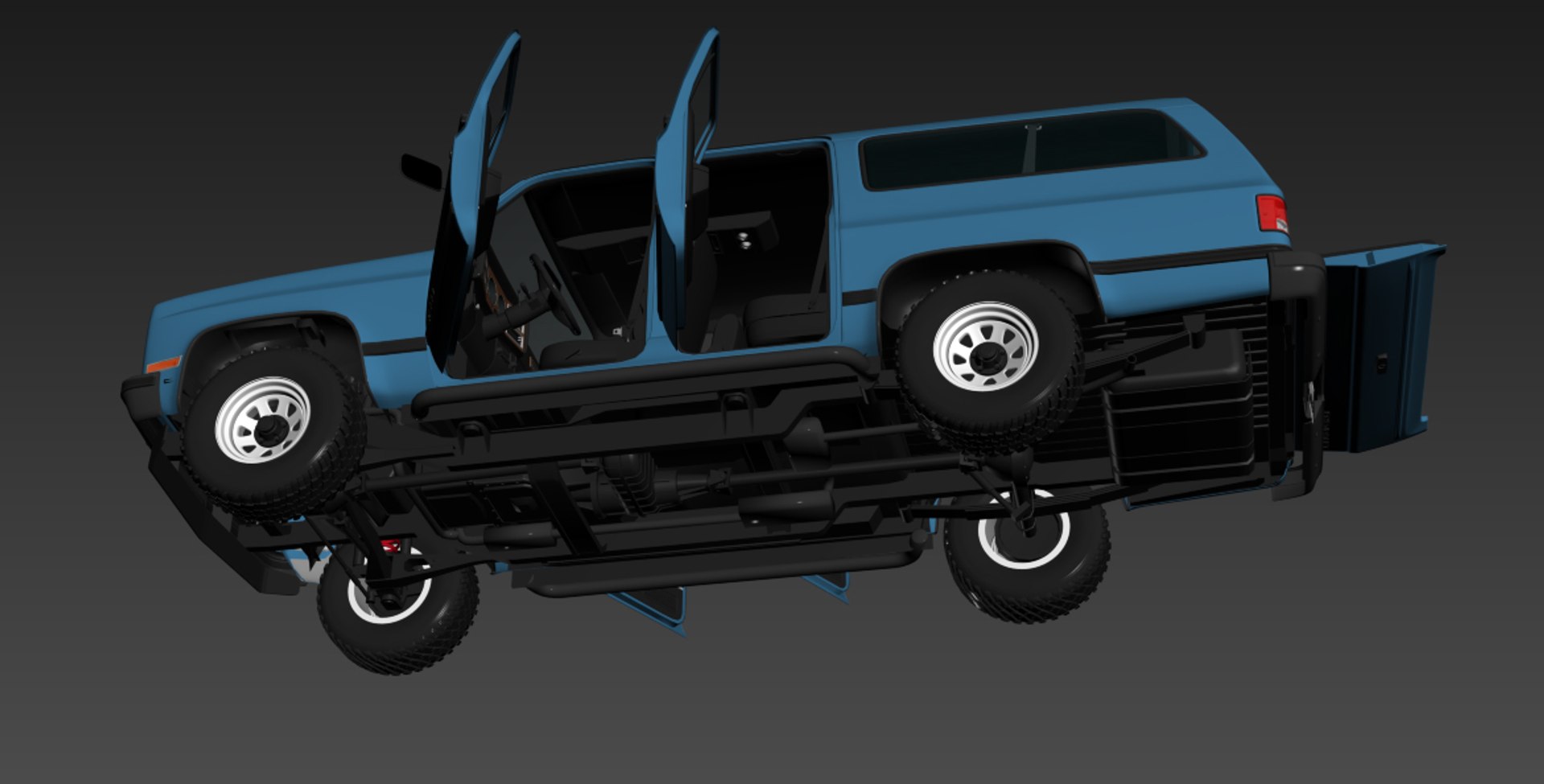 3D model Chevrolet Suburban - TurboSquid 2034047