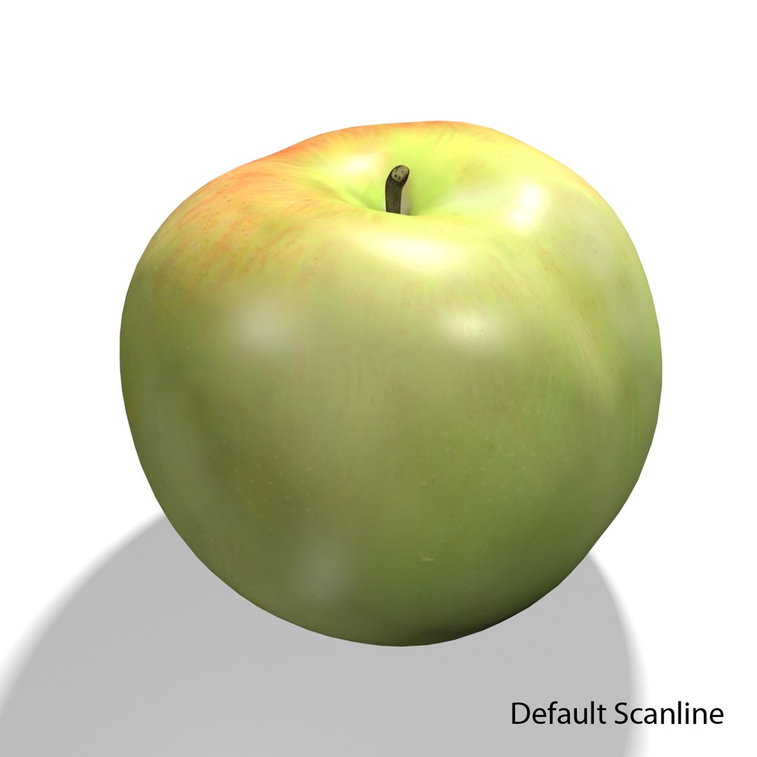 3d Apple Model