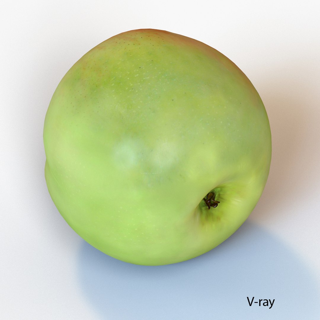3d Apple Model