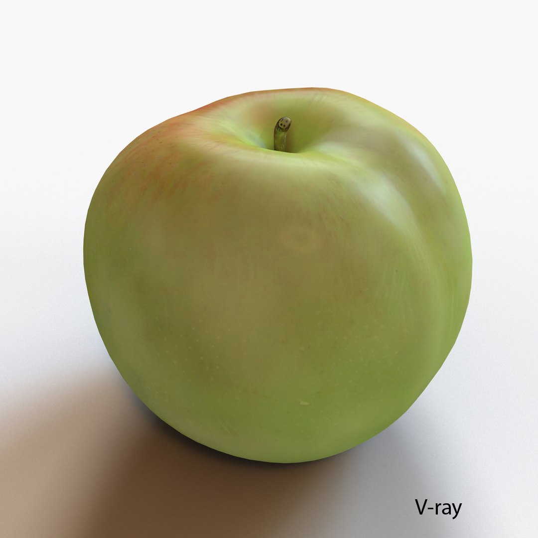 3d Apple Model
