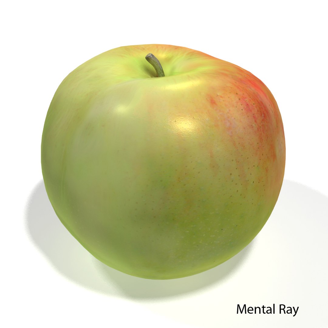 3d Apple Model
