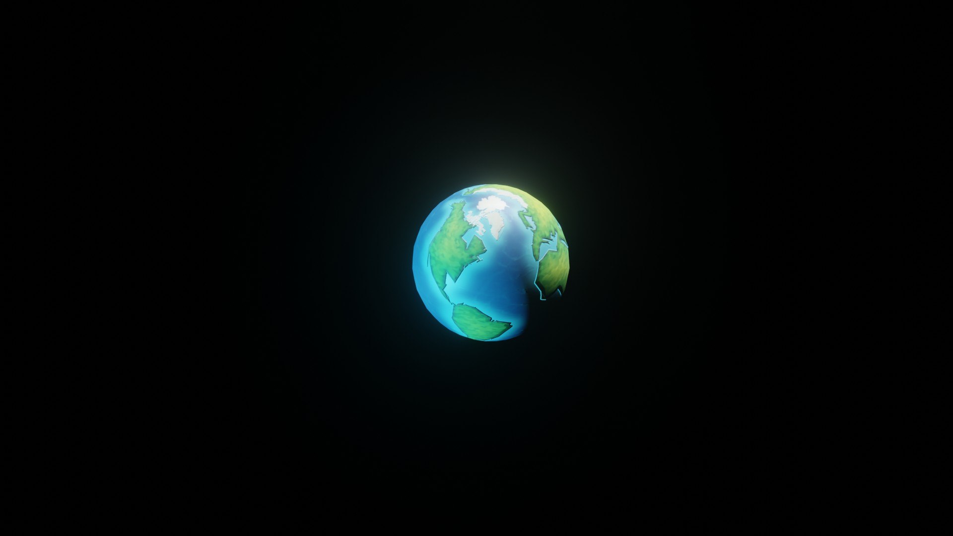 3D Stylized Planet Earth 3D Model 2k 4k 8k Textures - TurboSquid 2124347