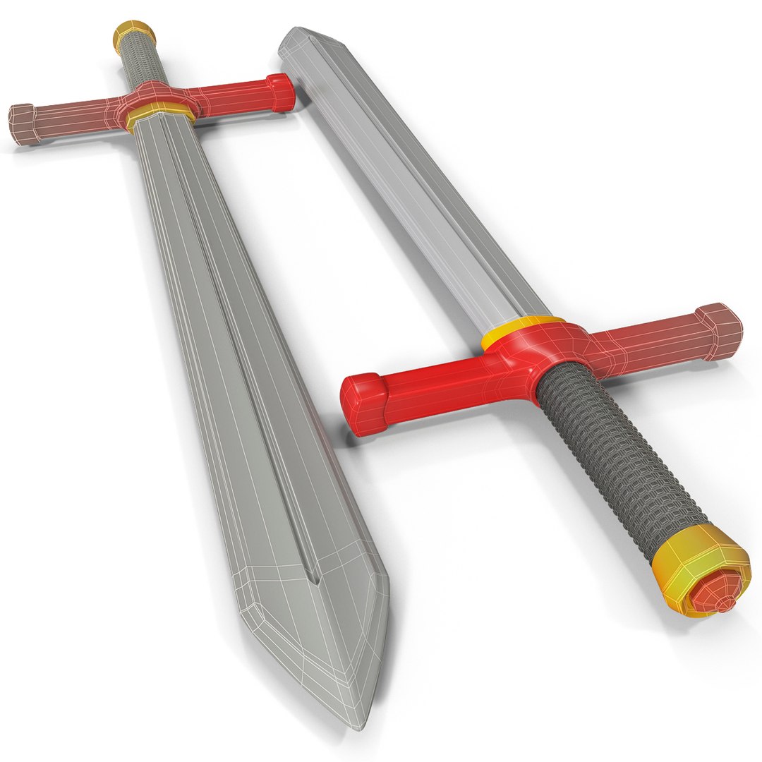 Toy Sword 3d C4d