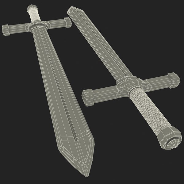 toy sword 3d c4d