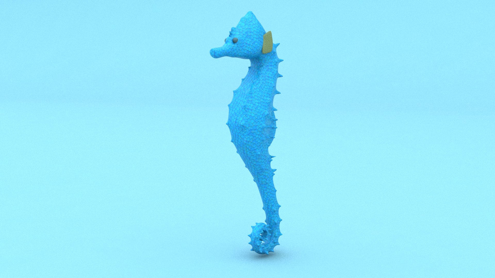 Laos Seahorse 3D Model - TurboSquid 2414825