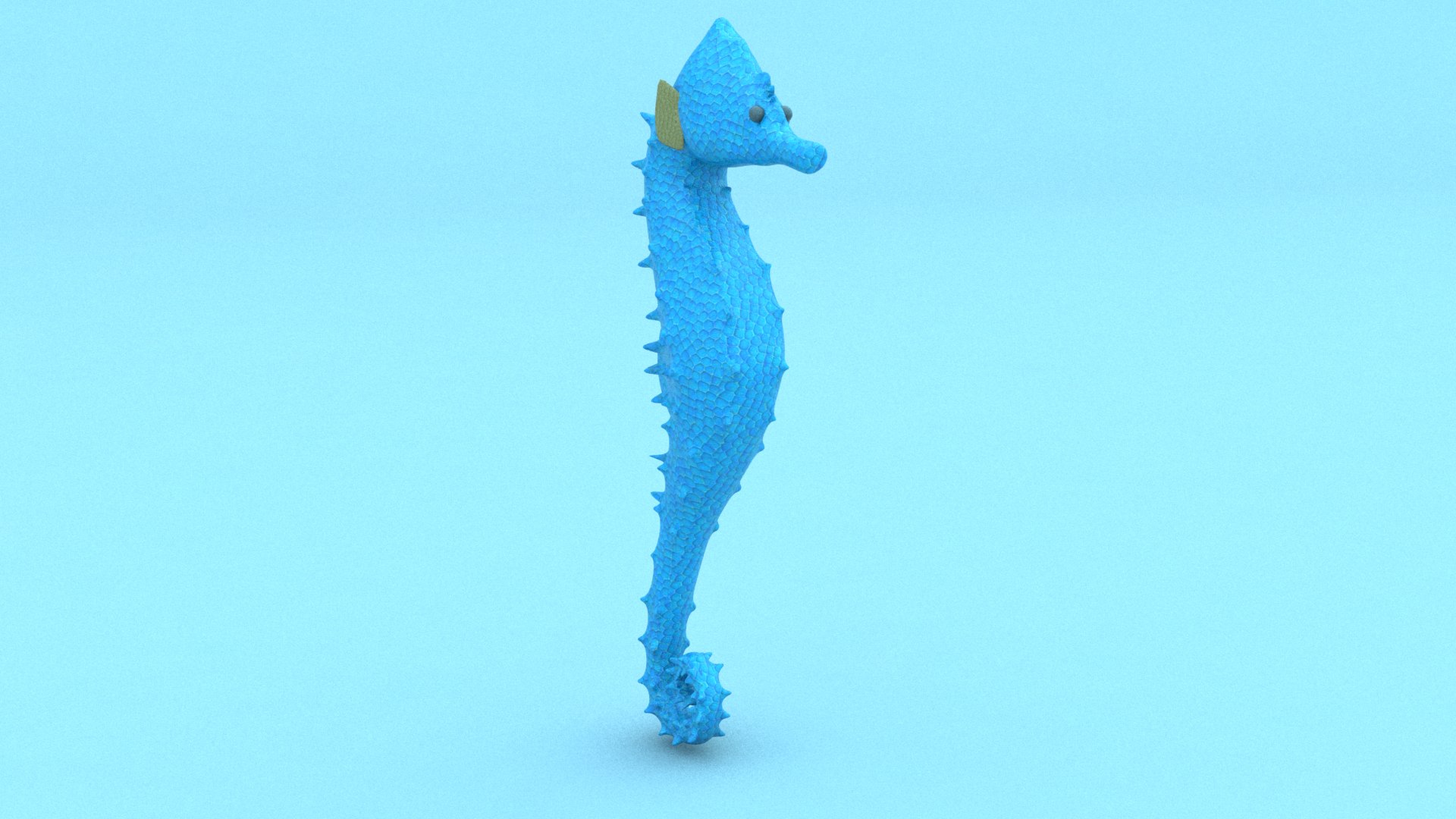 Laos Seahorse 3D Model - TurboSquid 2414825