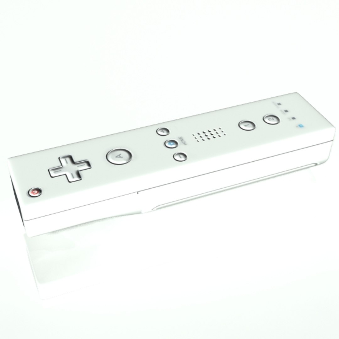 3d Model Wii Remote Controller