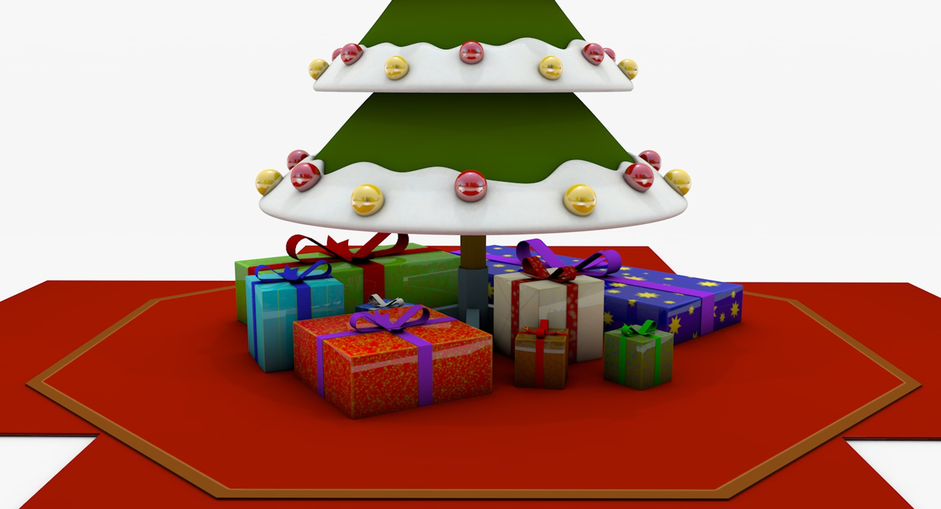3D christmas tree - TurboSquid 1233357