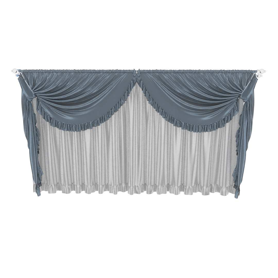 Curtains Model - TurboSquid 1242193