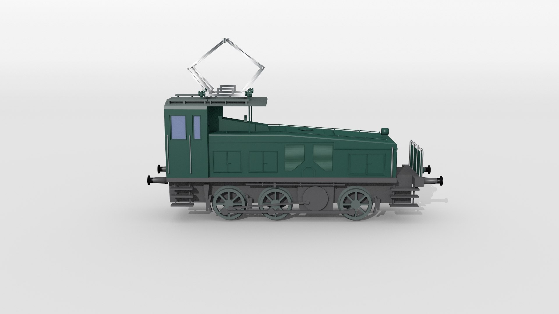 Swiss Shunting Locomotive 3D Model - TurboSquid 1305952