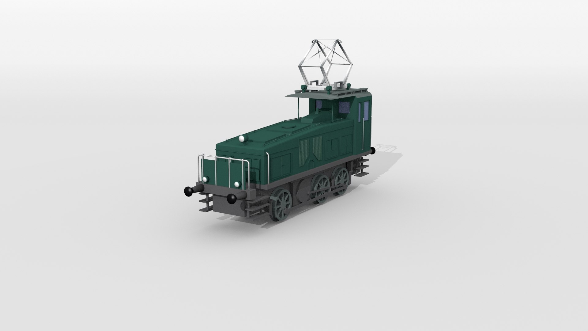 Swiss Shunting Locomotive 3D Model - TurboSquid 1305952