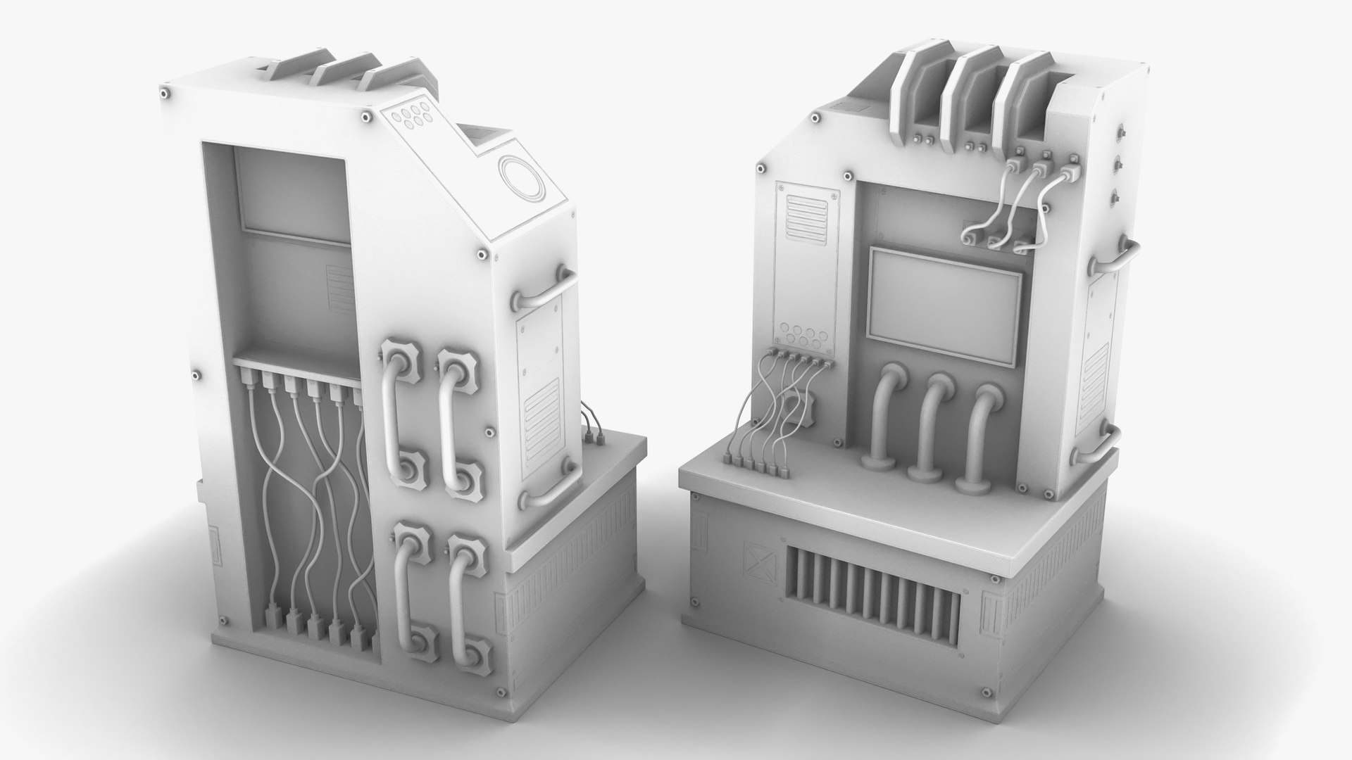 Sci-Fi Generator GEN02 3D Model - TurboSquid 2317942