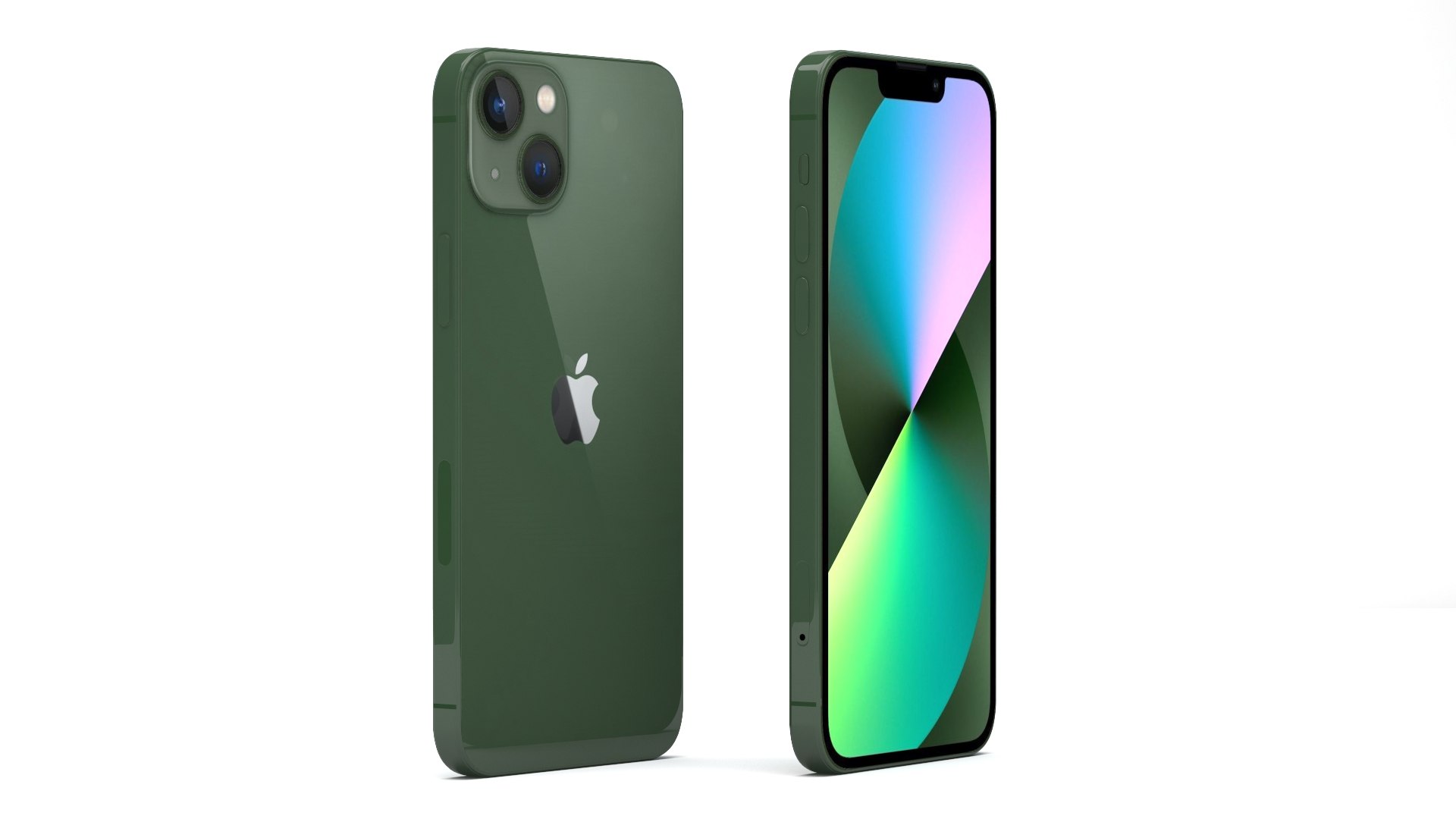Apple IPhone 13 Green Model - TurboSquid 2046256