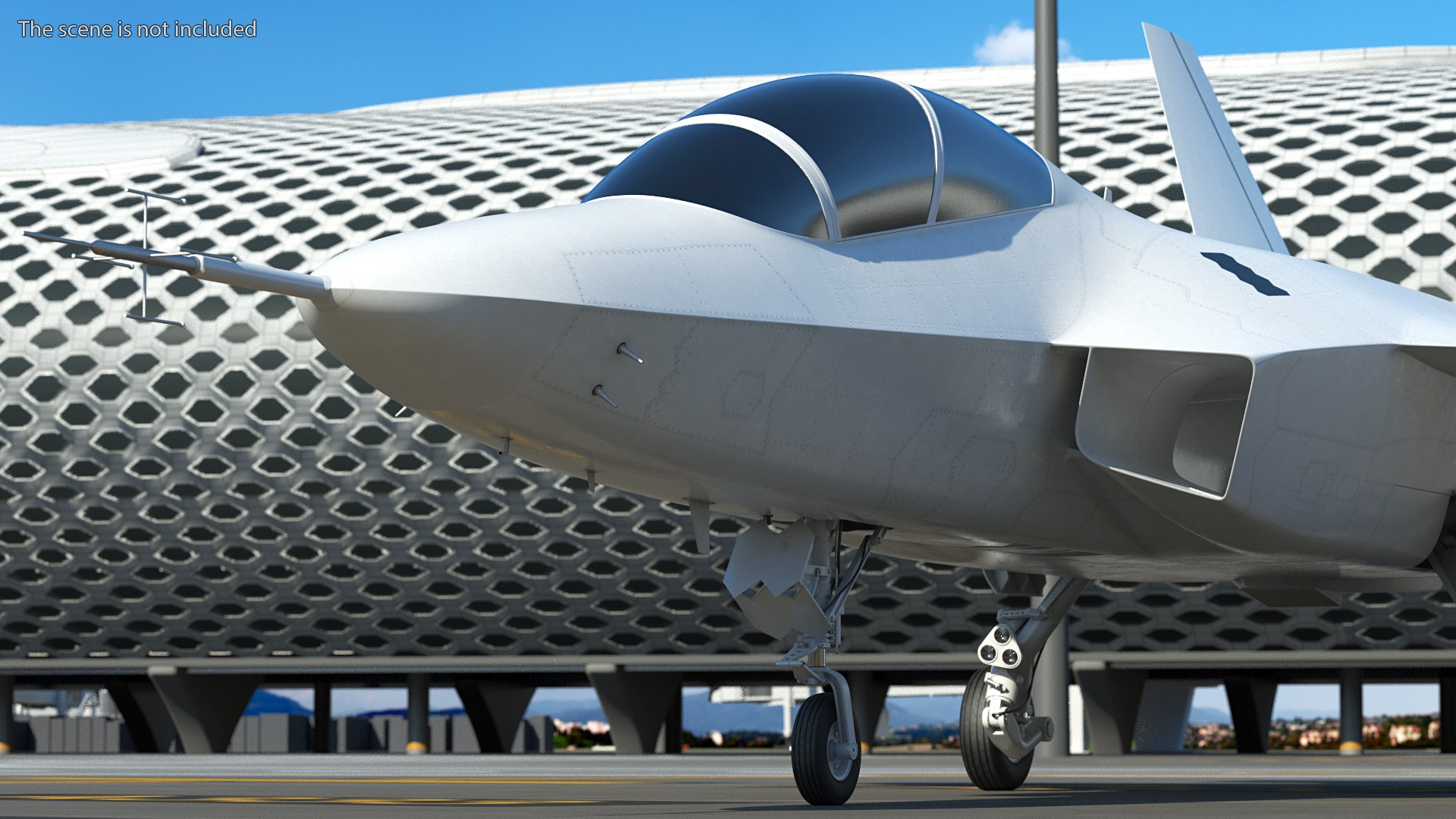 Mitsubishi X2 Shinshin Aircraft Exterior Only 3D model - TurboSquid 1775051