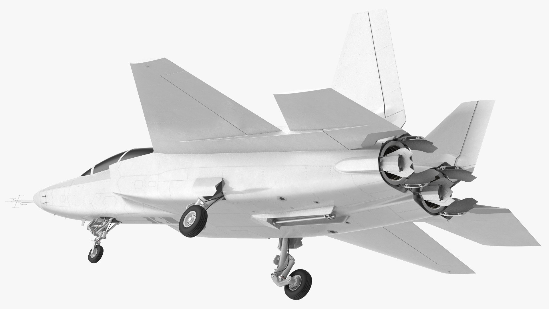 Mitsubishi X2 Shinshin Aircraft Exterior Only 3D model - TurboSquid 1775051