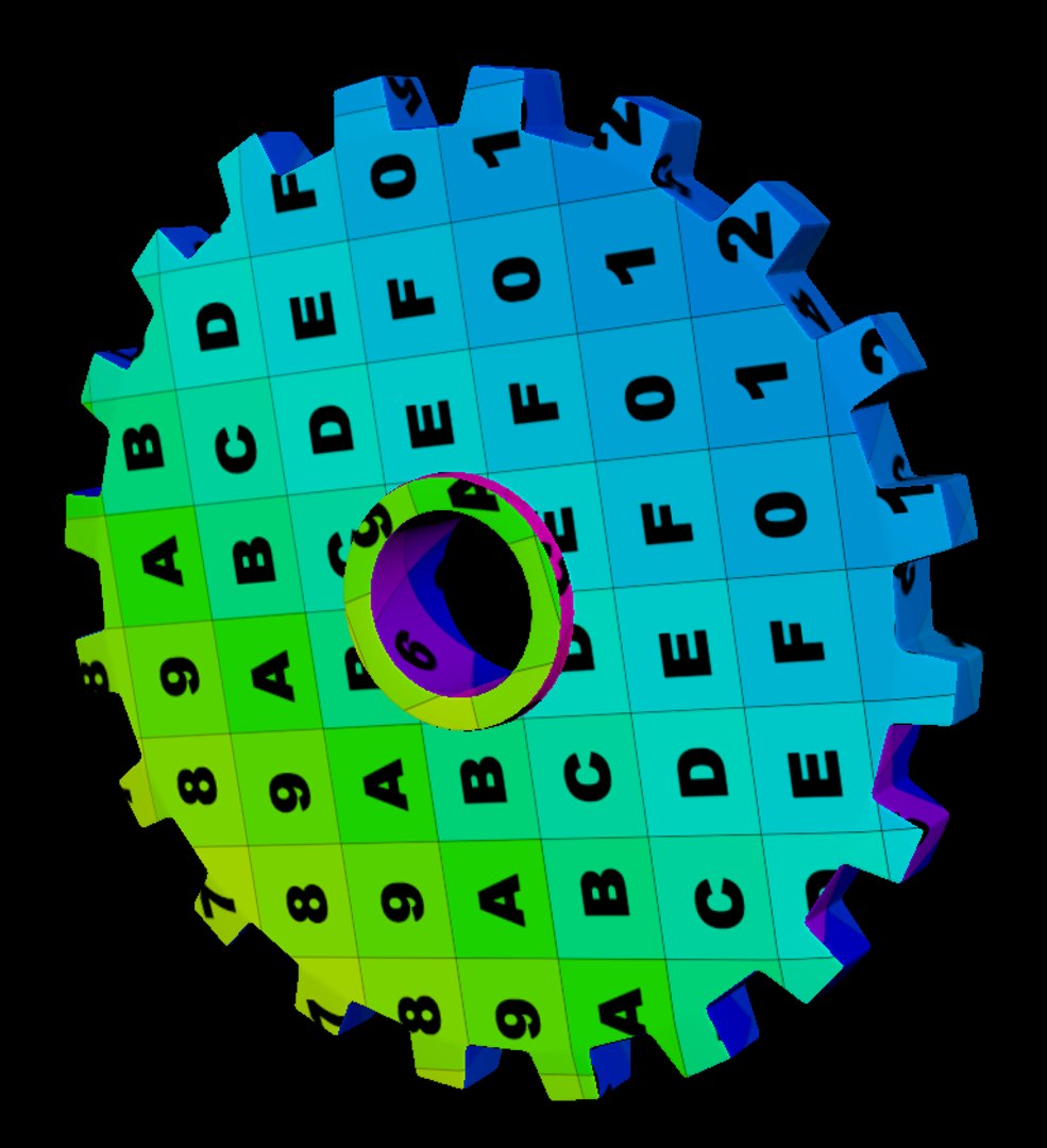 20 Tooth Cog 3D - TurboSquid 1523610