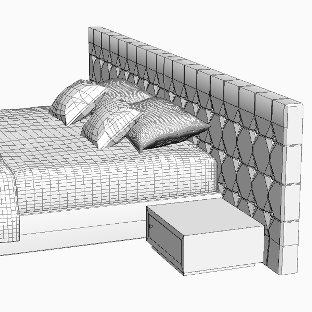 Bed Interior 3d Max