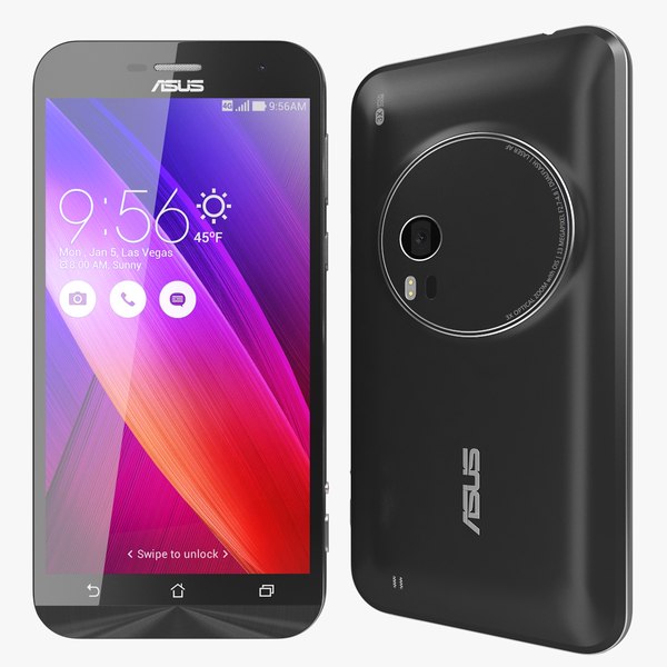 3d realistic asus zenfone black model