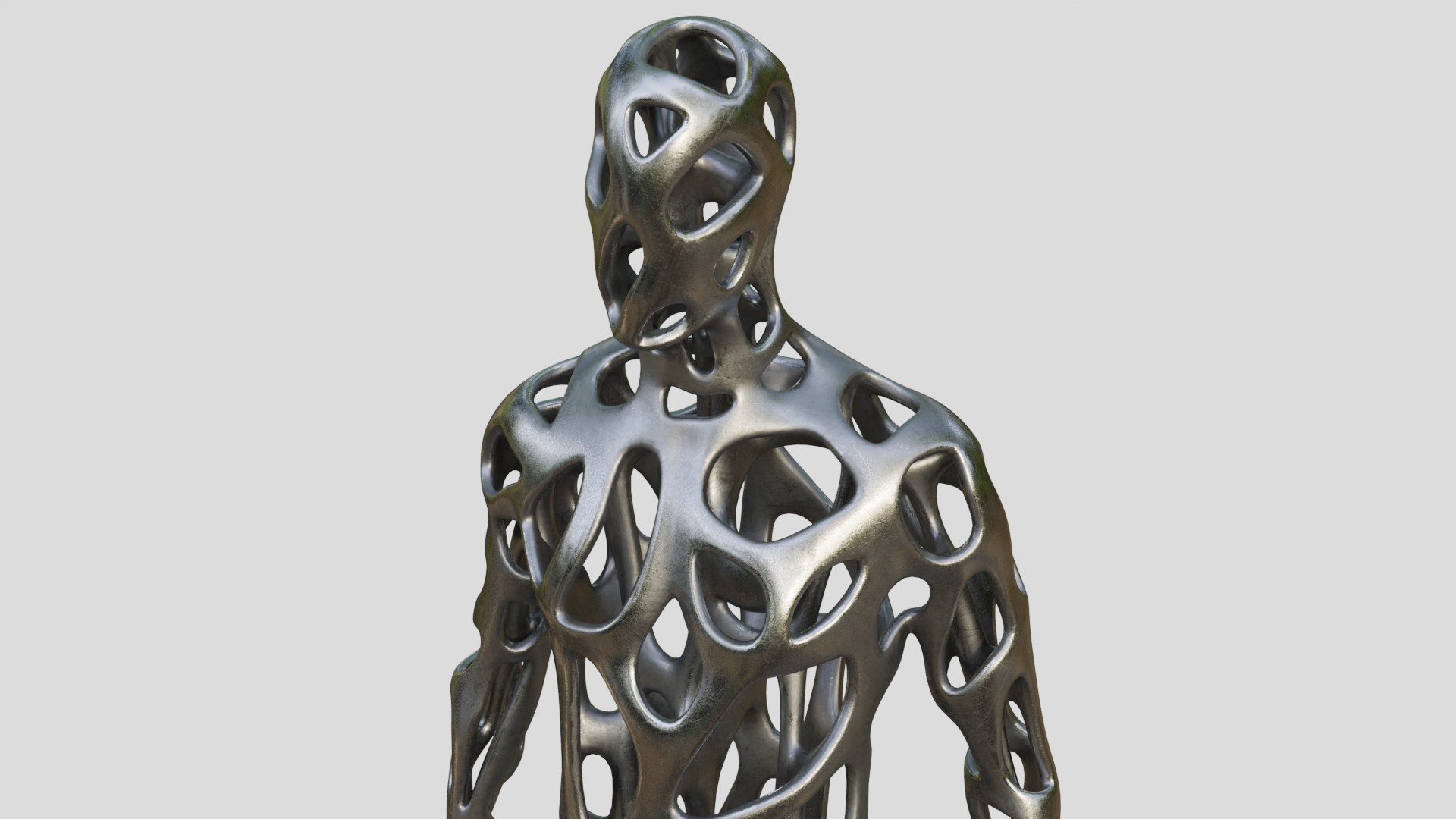 Free 3D Model Lattice Structured Man Figurine - TurboSquid 2132586
