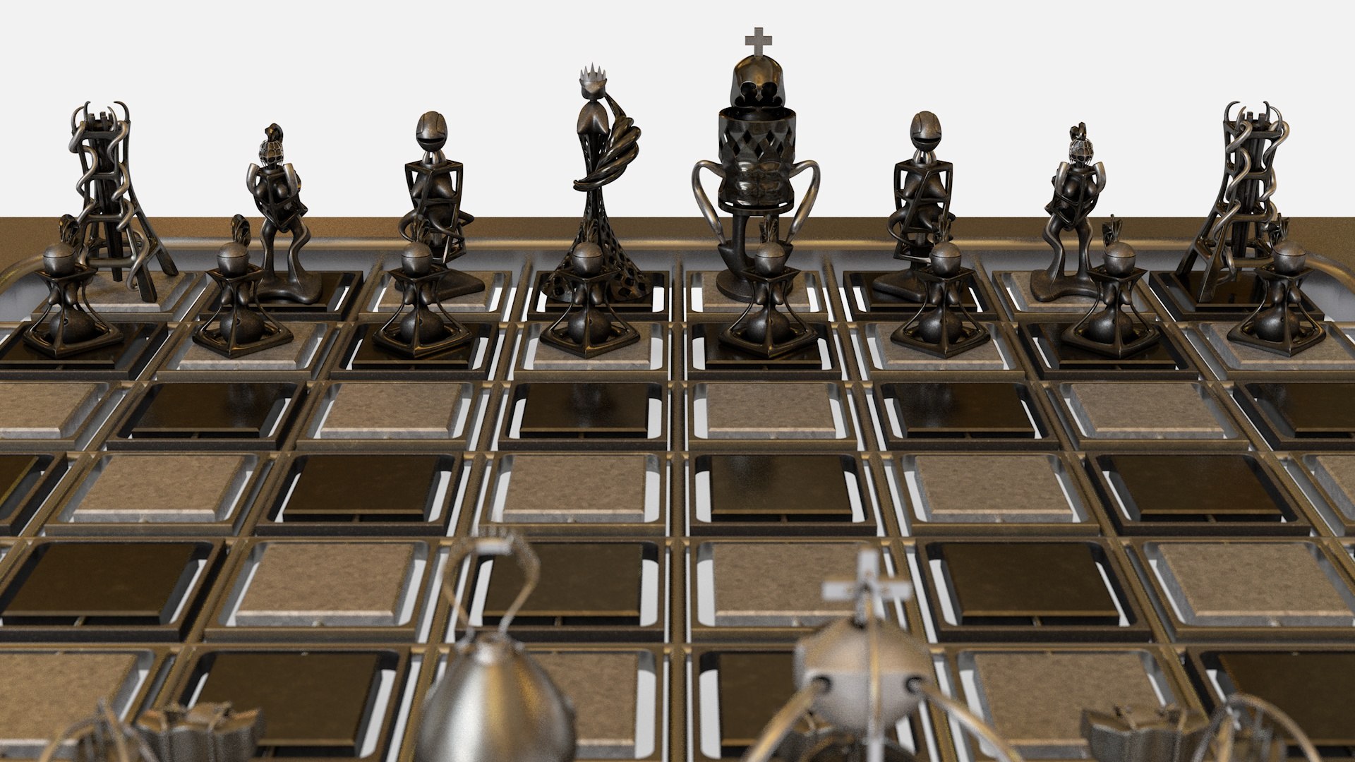 Chess Design 3D Model - TurboSquid 1697669