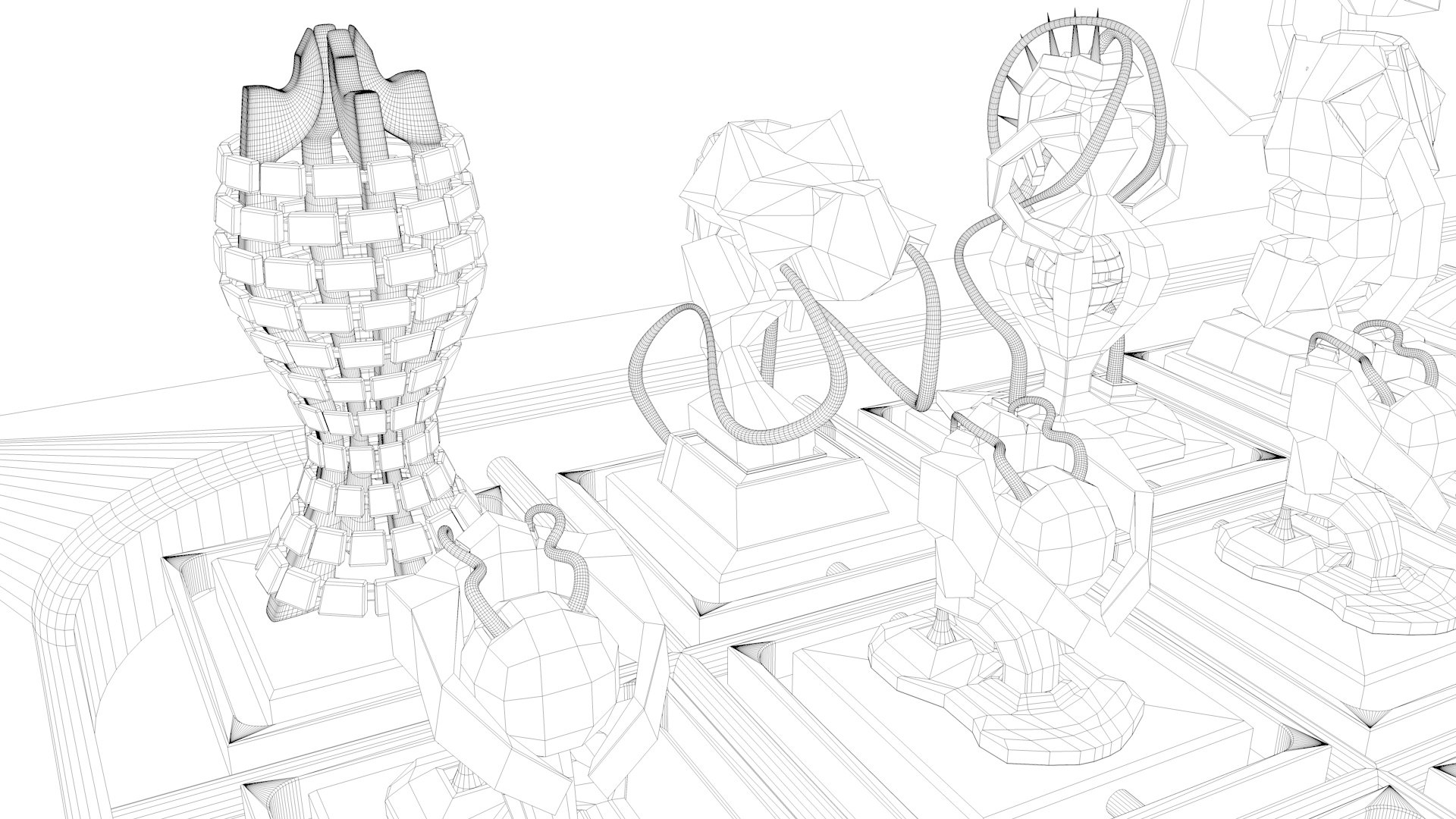 Chess Design 3D Model - TurboSquid 1697669