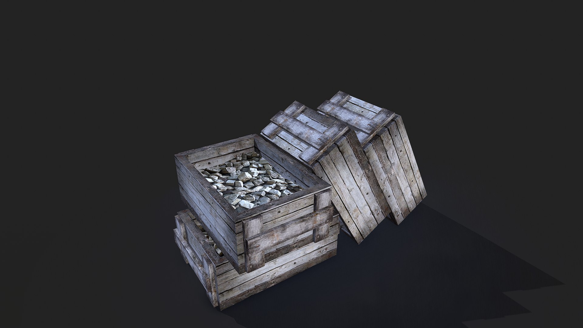 3D Boxes props model - TurboSquid 1782646