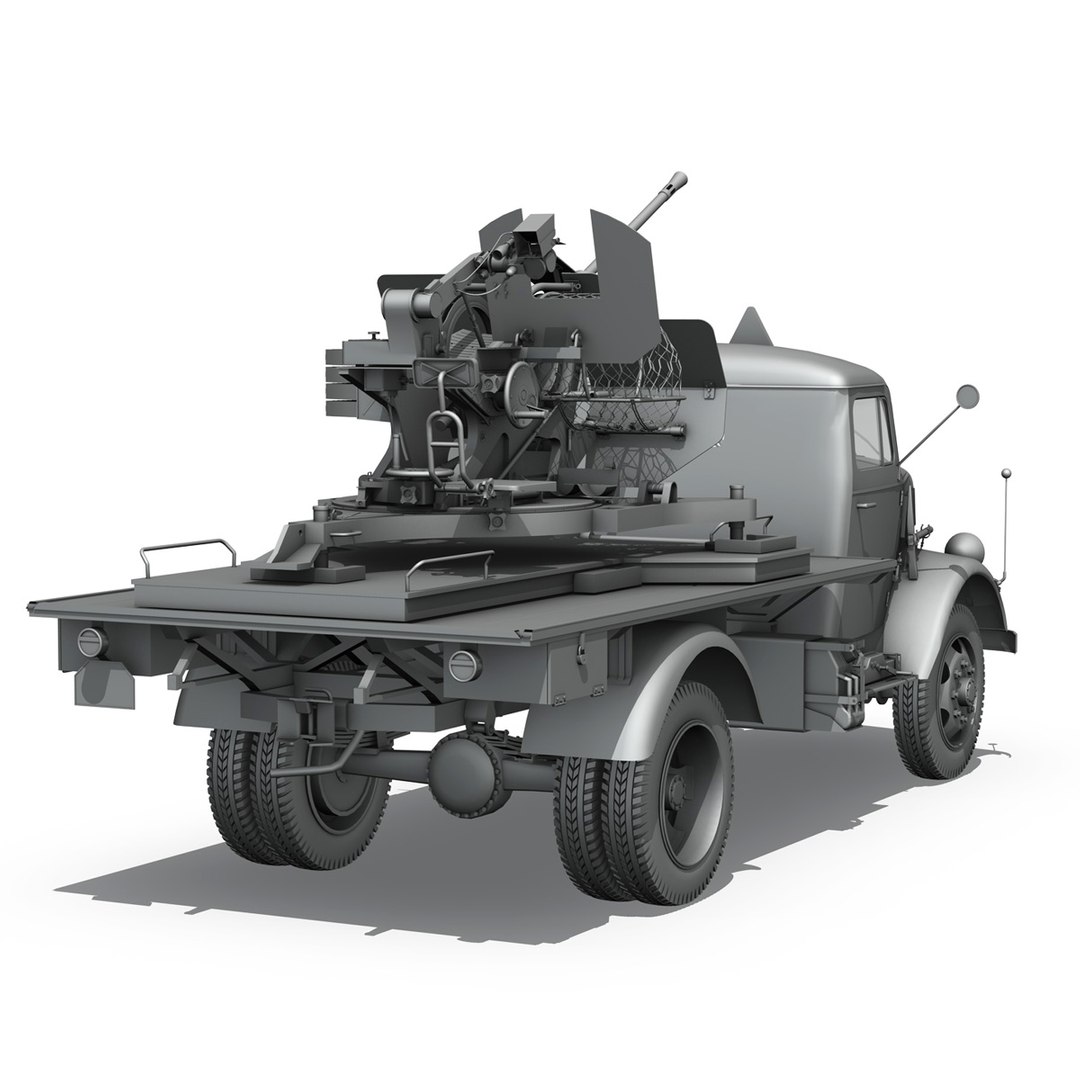 3D Sd Opel Blitz 2cm - TurboSquid 1223967